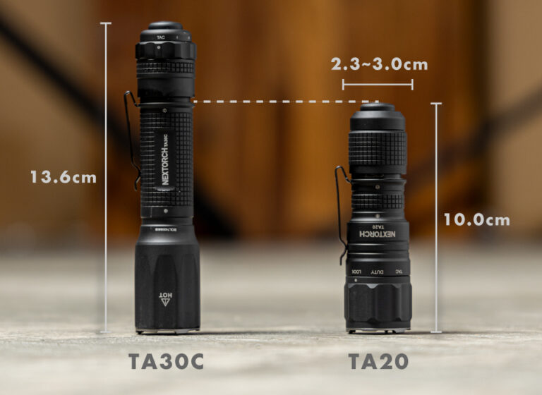 【Nextorch】手のひらに収まる高性能タクティカルライトの全貌「TA20」 | KINRYU - BLOG